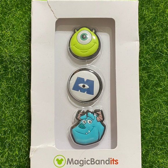Disney | Accessories | Nib Disney Monsters Inc Magic Band Bandits ...